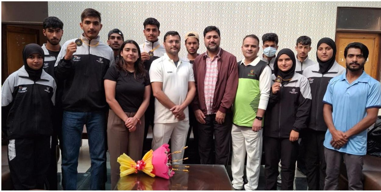 J&K Athletes Honored for Exceptional Performance at All India Inter SAI ...