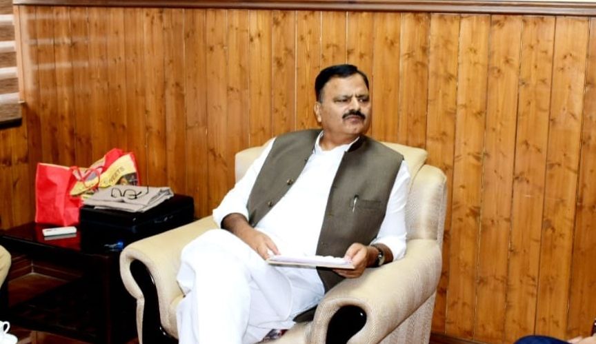 Javed Rana reviews at a key meet in Jammu the working of forest Deptt ...