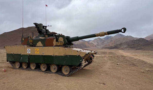 Indian Light Tank successfully fires number of rounds accurately at ...