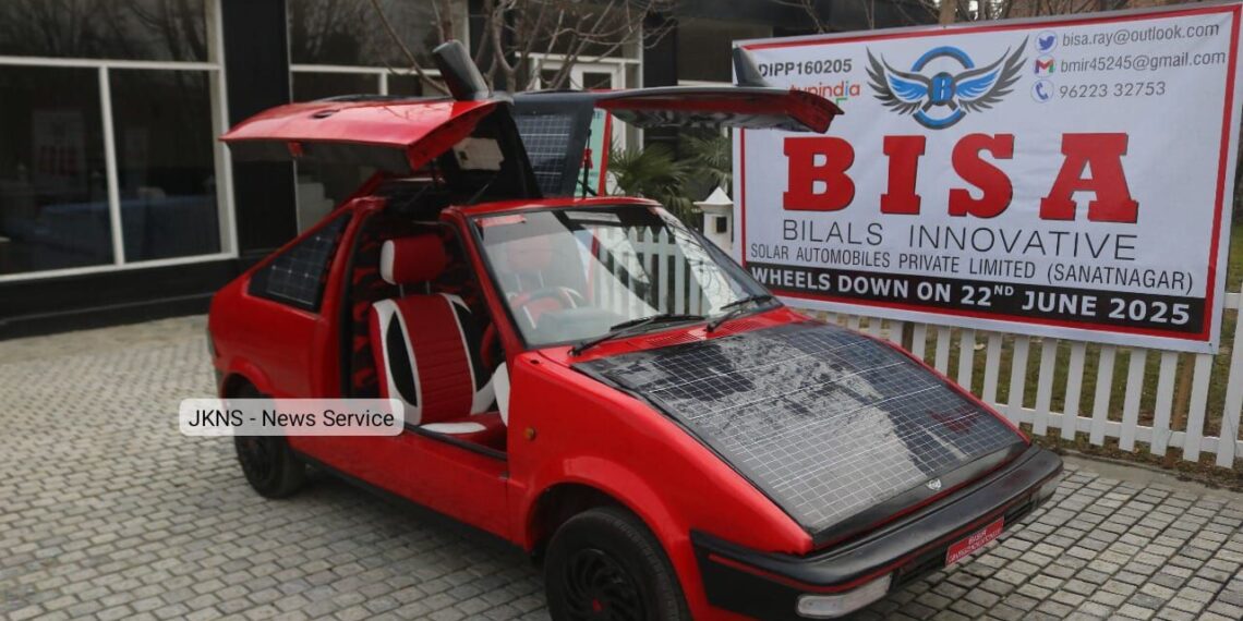 Kashmiri Math Teacher’s Solar Car, India’s First, Set to Hit Srinagar ...