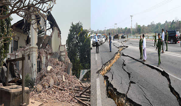 Myanmar quake death toll rises sharply to over 1000 - Gadyal News Kashmir