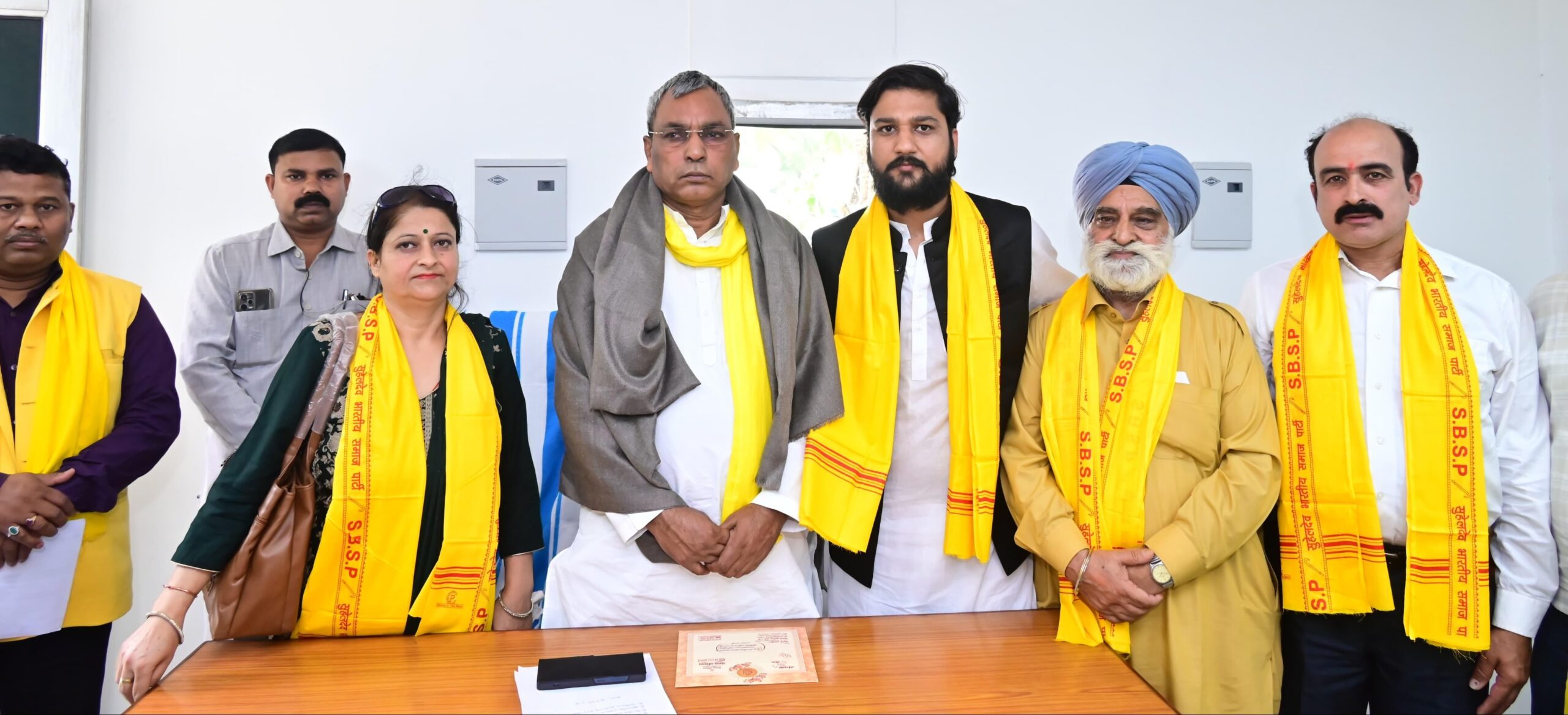 Vivek Bali Joins Suheldev Bharatiya Samaj Party (SBSP) in Presence of ...