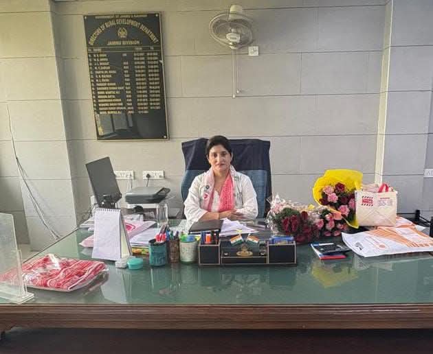 Shehnaz Akhtar IAS Assumes Charge as Director, Rural Development Jammu ...