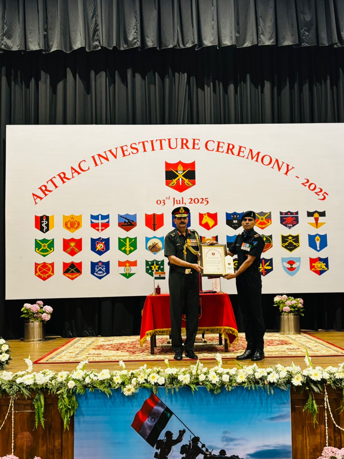 Army Commander Felicitates Top Training Units, Officers at ARTRAC ...