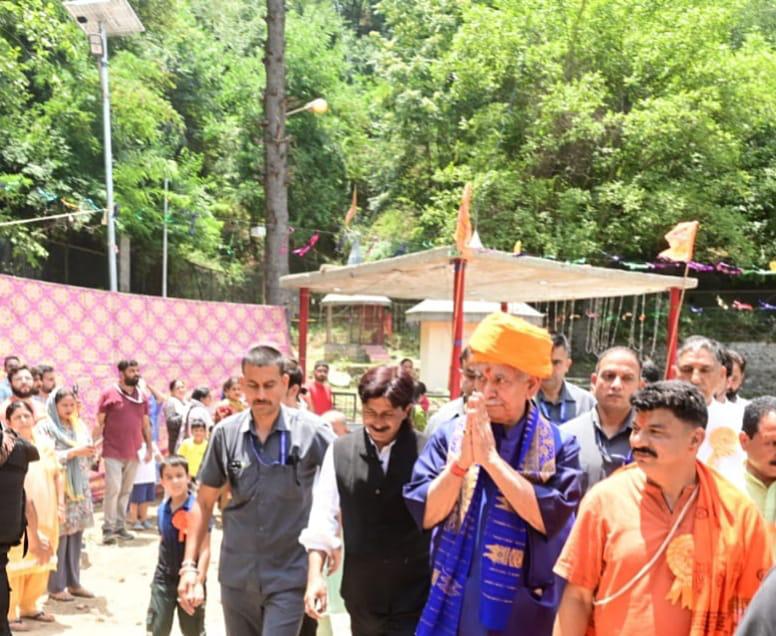 Lieutenant Governor attends Harbah Utsav, pays obeisance at Mata Sidh ...