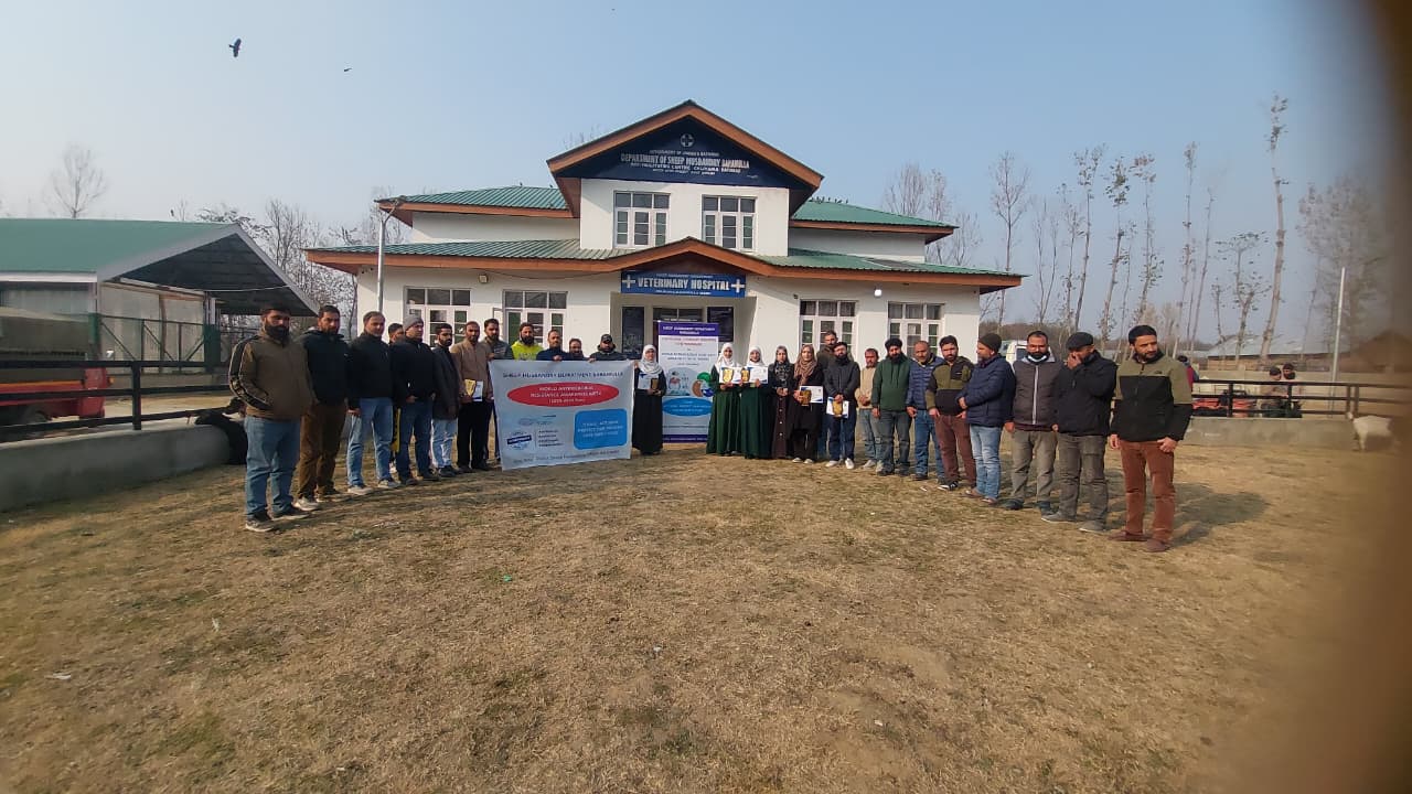 Baramulla Sheep Husbandry Dept Marks AMR Week With Major Awareness ...