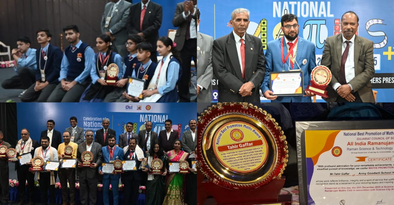 ARMY GOODWILL SCHOOL HAJINAR SHINES AT NATIONAL MATHEMATICS DAY 2025 ...